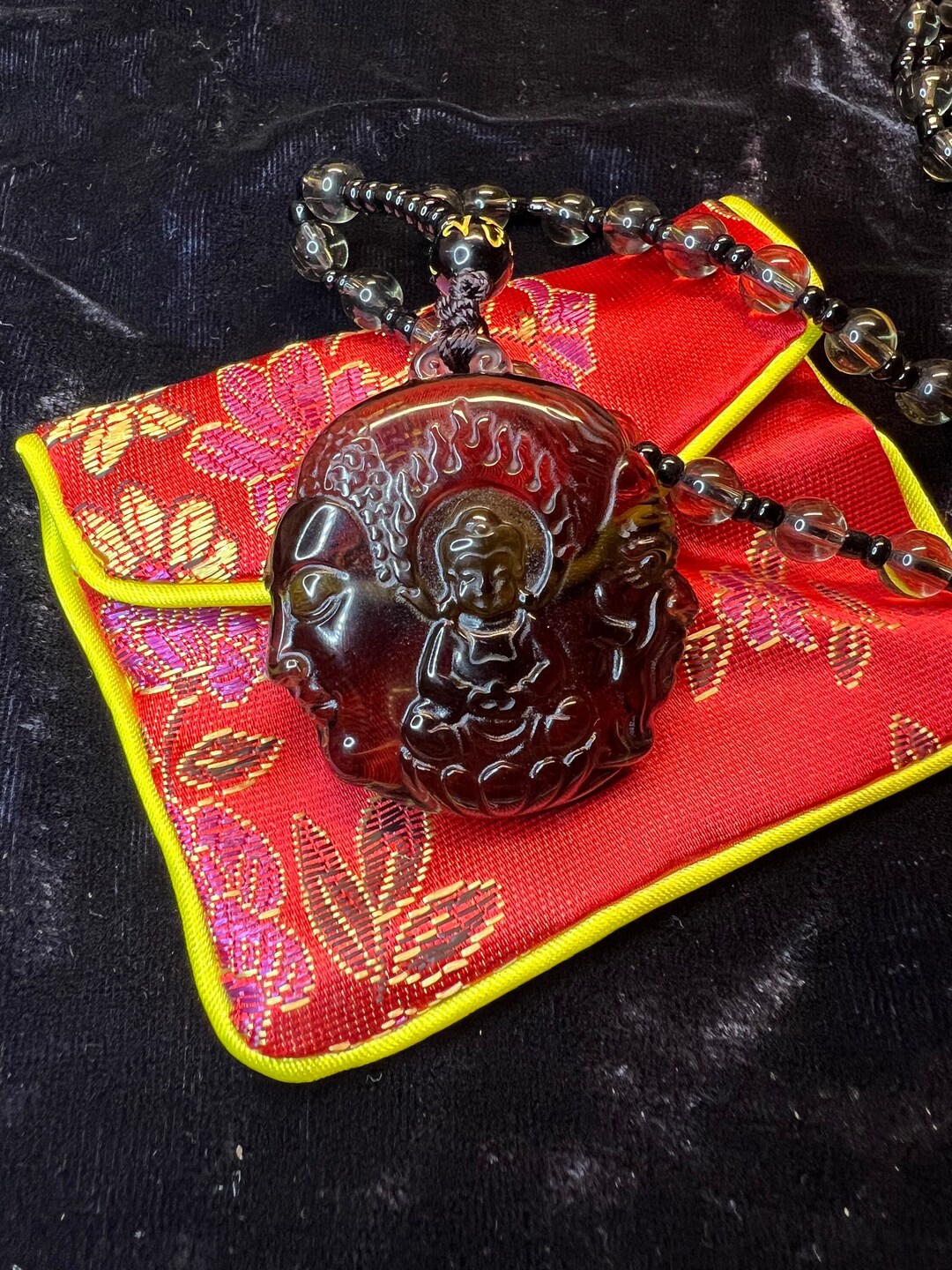 Fertility Goddess Necklace Ice Obsidian Health Healing Spell Pregnancy ...