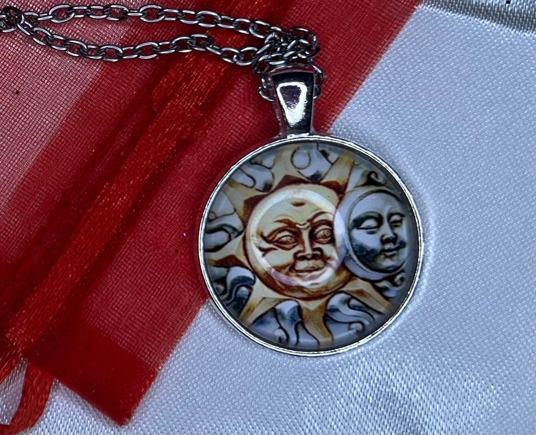 Norse VIKING Protection Slavic Pagan Amulet Sun Moon Magic Spiritual ...