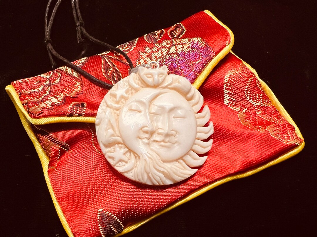 Love Spell Healing Amulet Sun Moon Necklace Pendant Voodoo Hoodoo ...