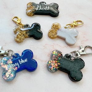 Personalized Resin Dog Tag With Specific Size Style and - Etsy