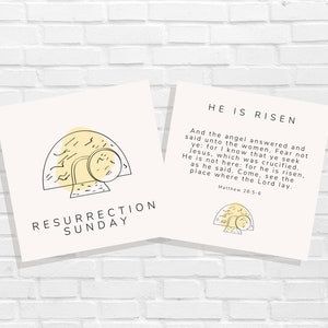 Holy Week Easter Cards/easter Countdown/christian Easter Cards/sunday ...