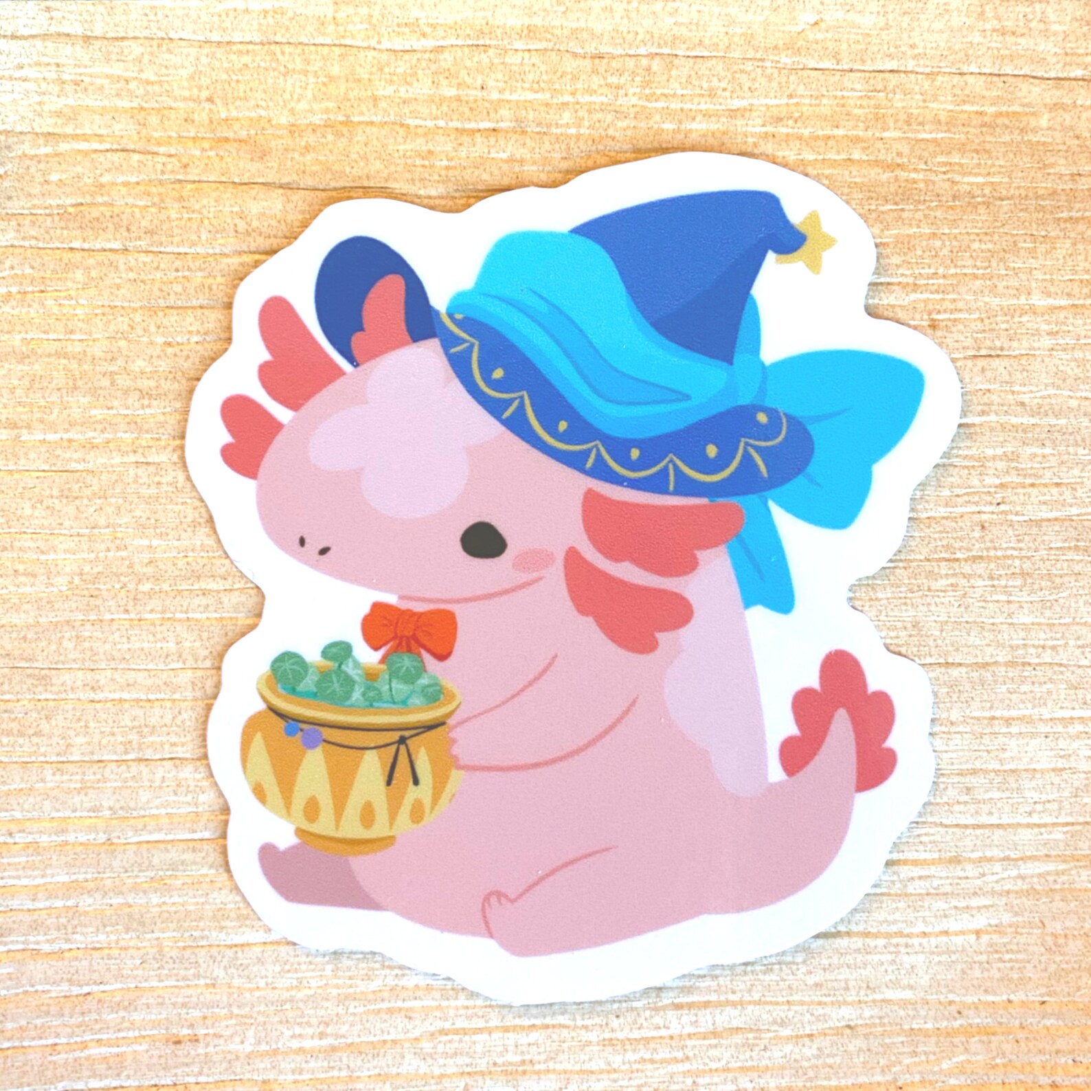 Magic Semi Aquatic Creatures Duck Frog Axolotl Glossy Vinyl - Etsy