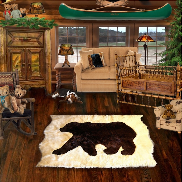 Bear Rug - Etsy