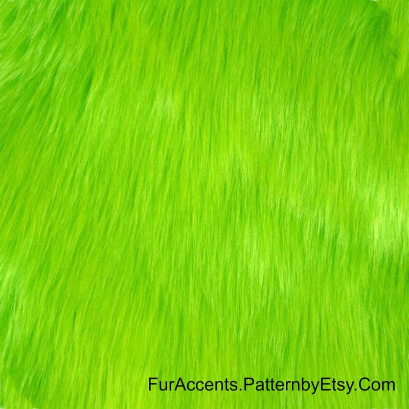 Grinch Fur Fabric - Etsy