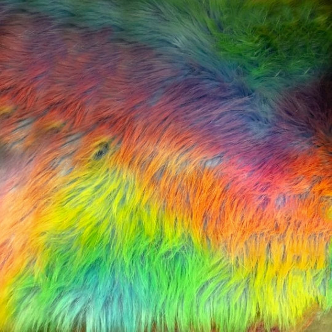 Animal Friendly Faux Fur Shag Fur/ Remnant Fur/ Multiple Sizes ...