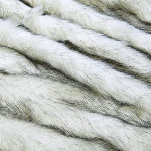 Animal Friendly Faux Fur Throw Blanket, Bedspread or Comforter, Pieced ...