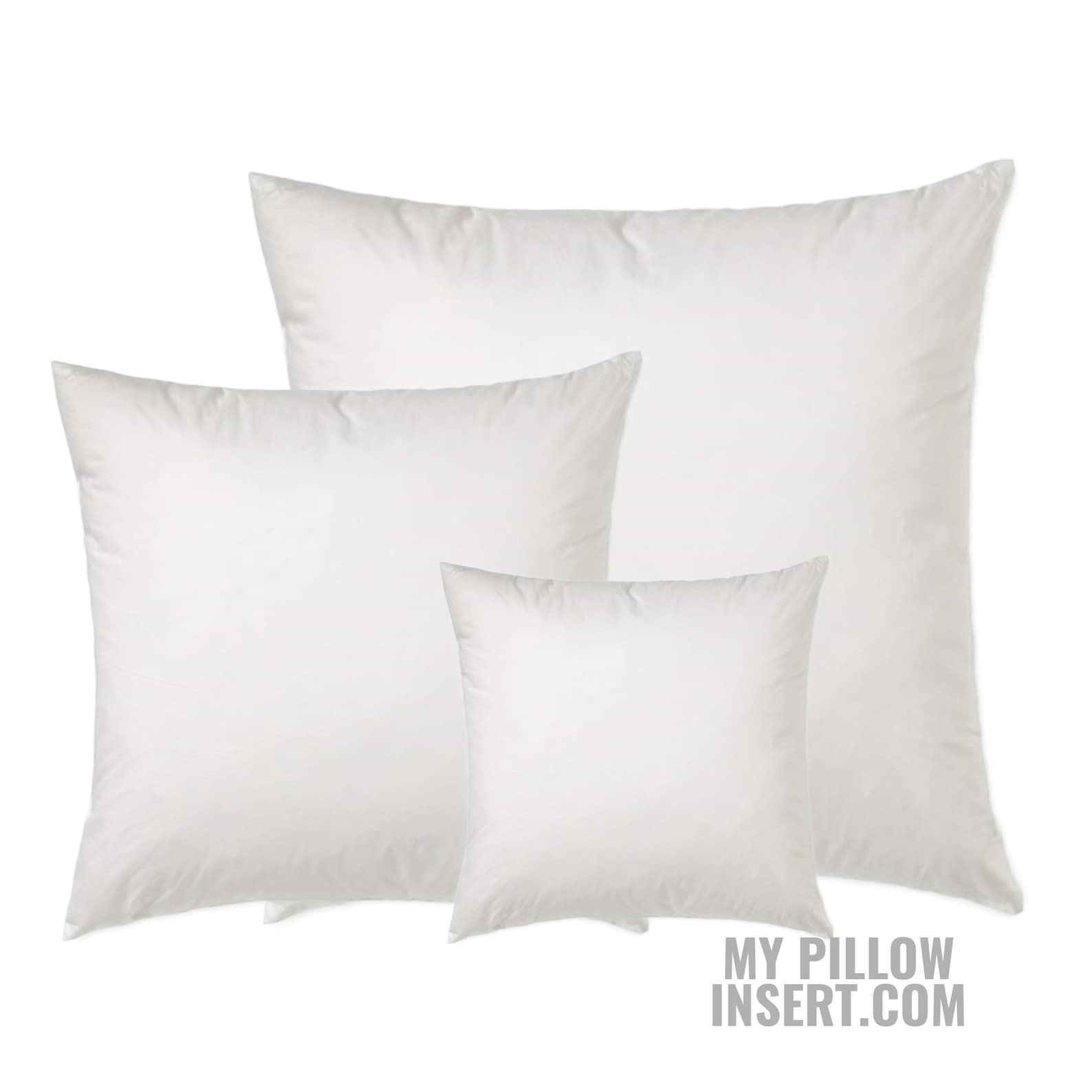 Plush, Practical, Poly Filled Pillow Inserts, All Shapes and Sizes ...