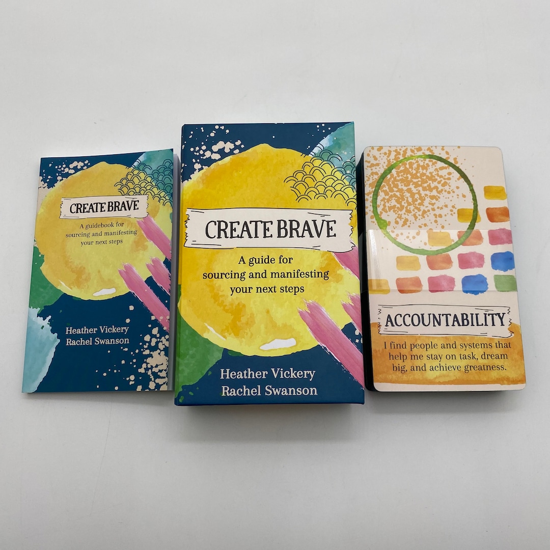 Create Brave Card Deck - Etsy
