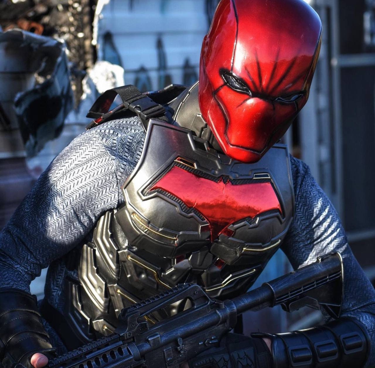 Red Hood Rebirth Helmet HQ Resin - Etsy