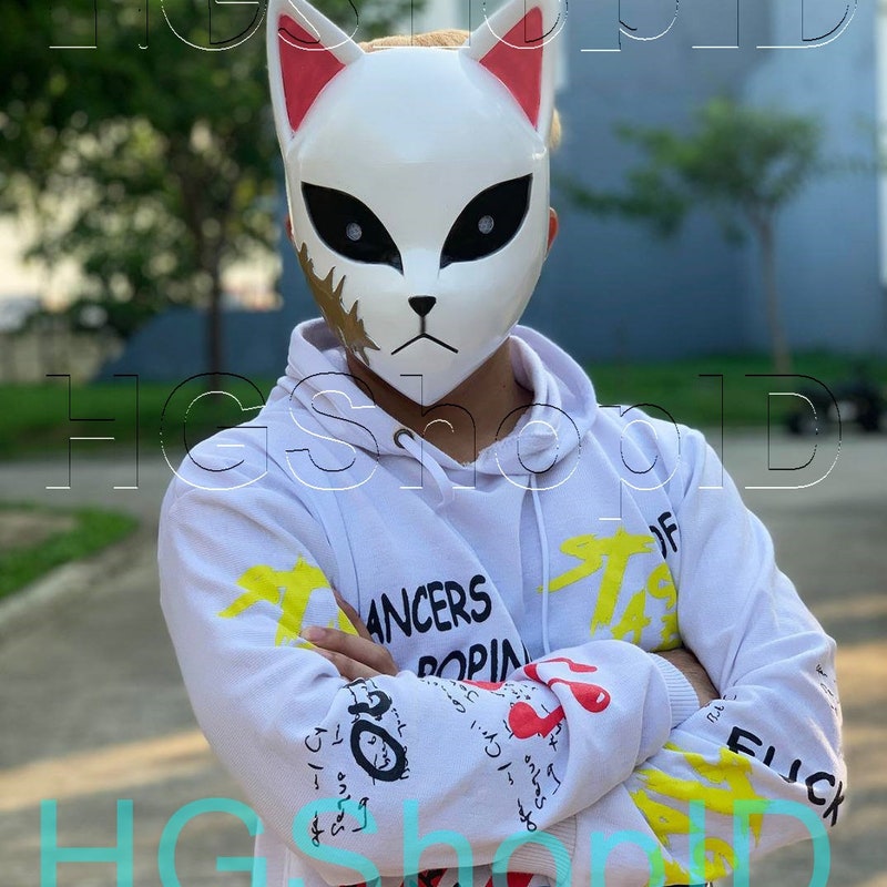 Sabito Demon Slayer Mask - Etsy