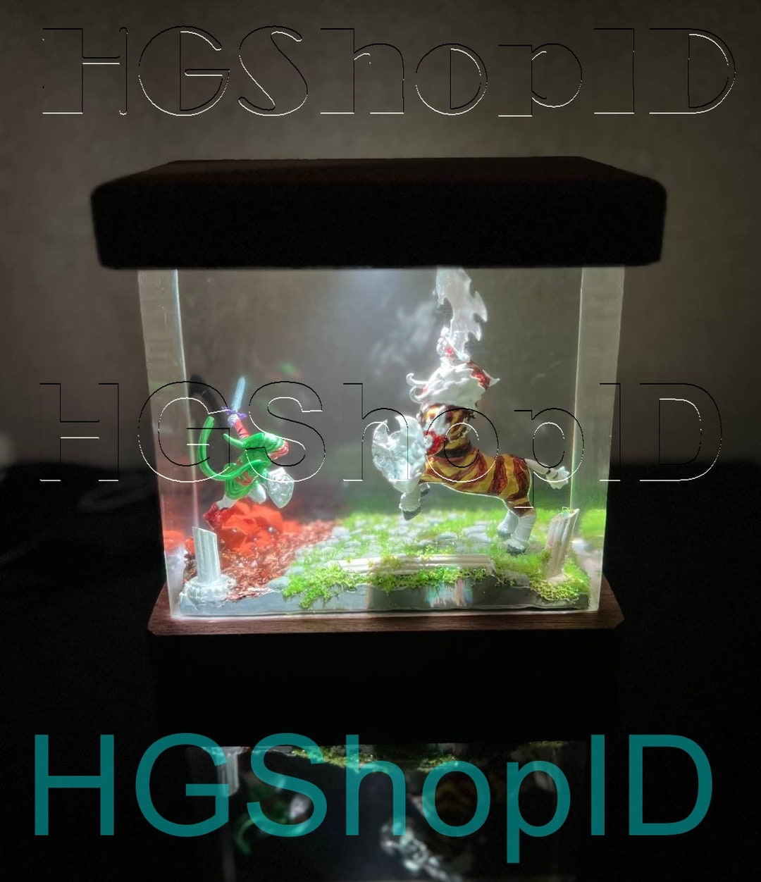 Zelda Diorama Lamp , Zelda Epoxy Night Light - Etsy