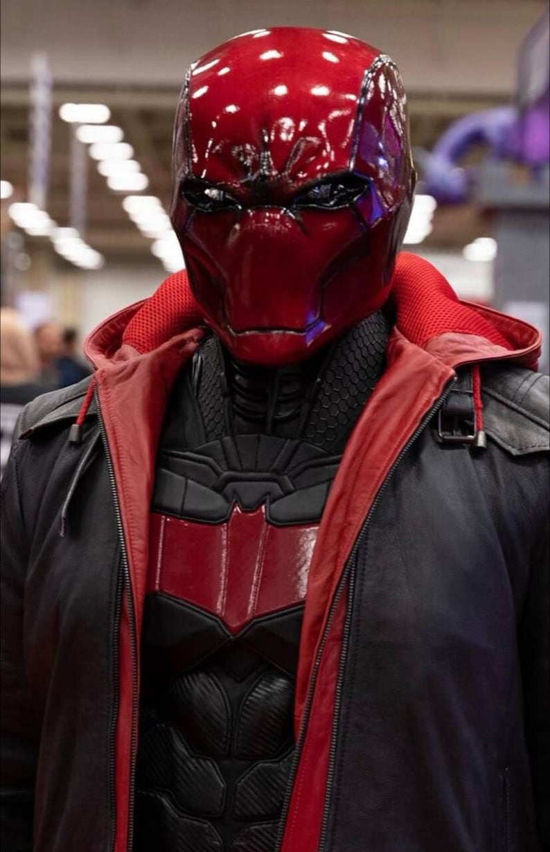 Red Hood Rebirth Helmet HQ Resin - Etsy Hong Kong