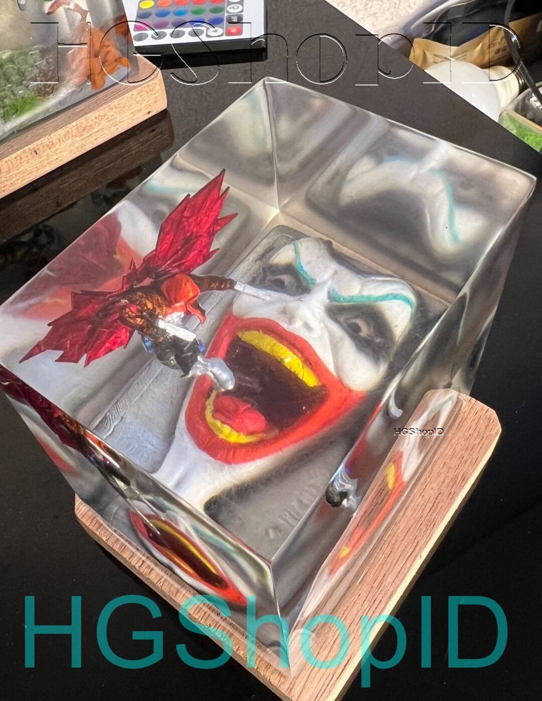 Joker Diorama Lamp / Joker Epoxy Night Light - Etsy UK