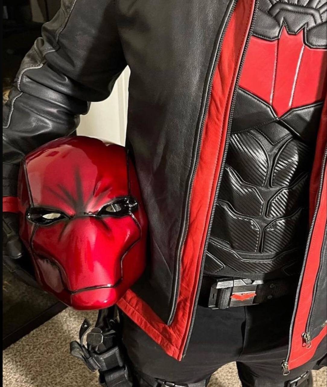 Red Hood Rebirth Helmet HQ Resin - Etsy