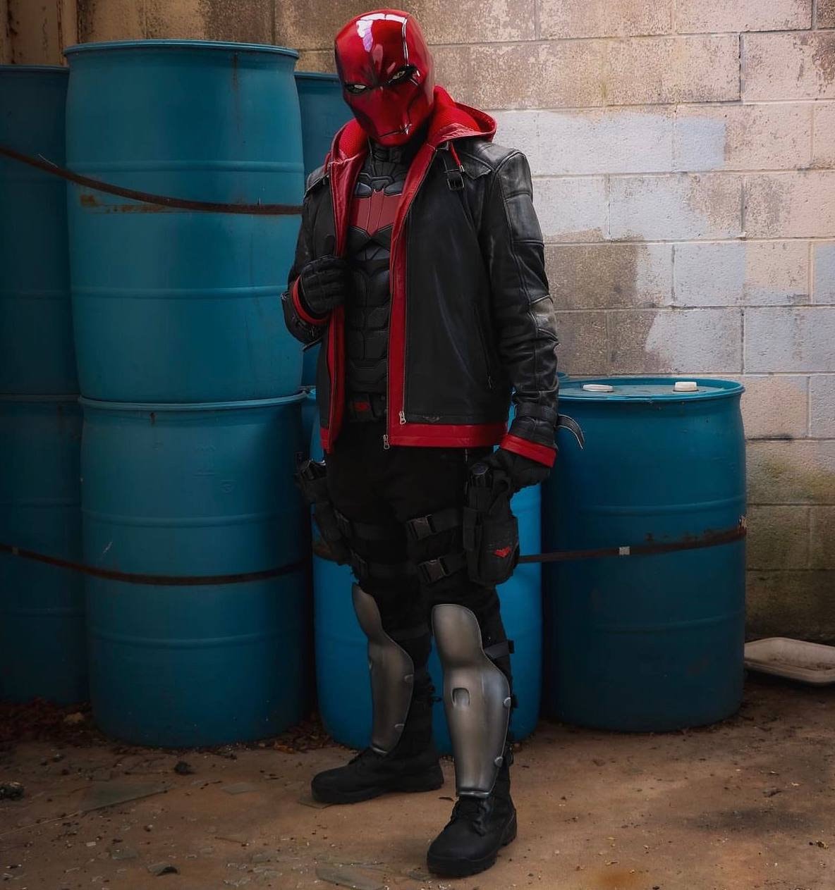 Red Hood Rebirth Helmet HQ Resin - Etsy