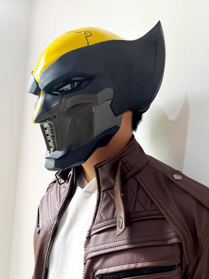 Armored Wolverine Helmet HQ Resin - Etsy