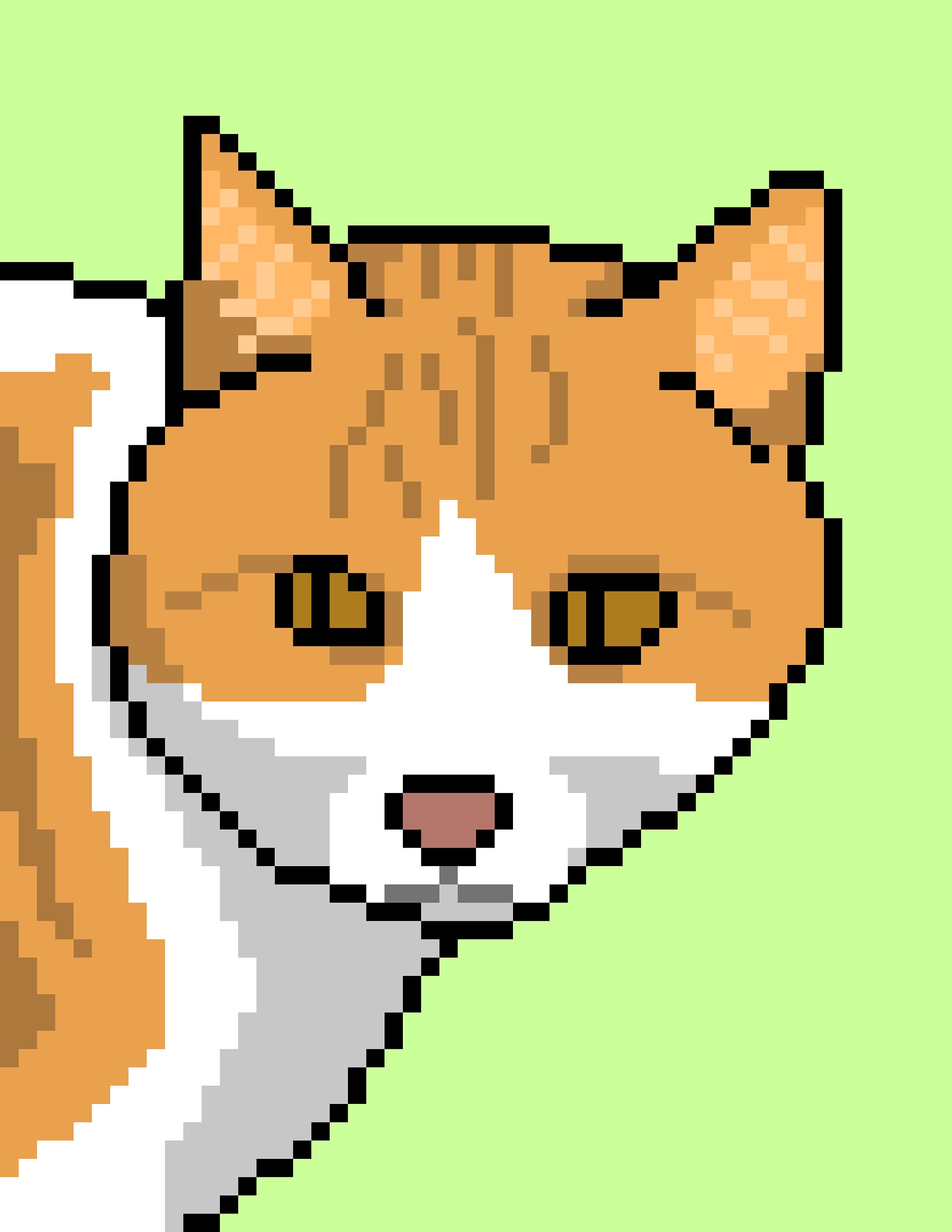 Pixel Pet Portraits - Etsy