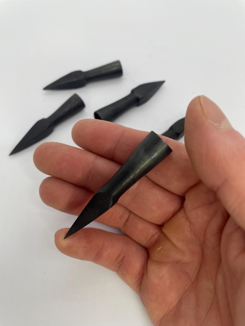 Medieval Arrowhead Bodkin — Forged Iron Bodkin Point for Reenactment ...