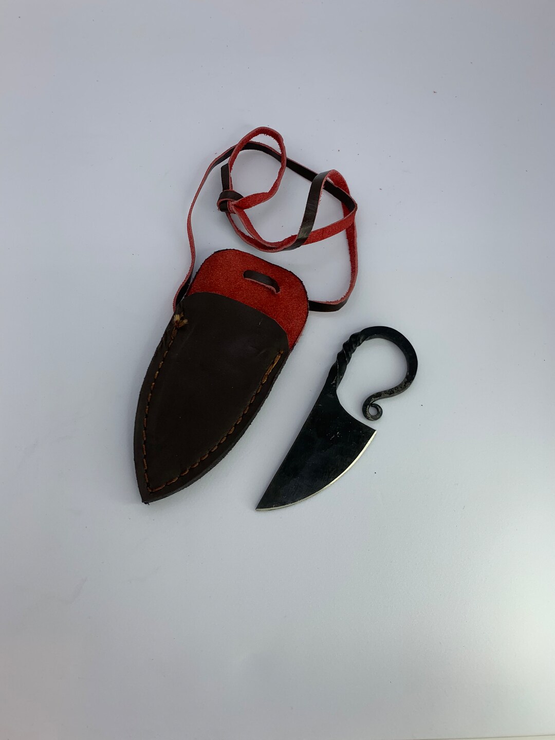 Hand Forged Blacksmith Foraging/carving/cheese Blade With Sheath - Etsy