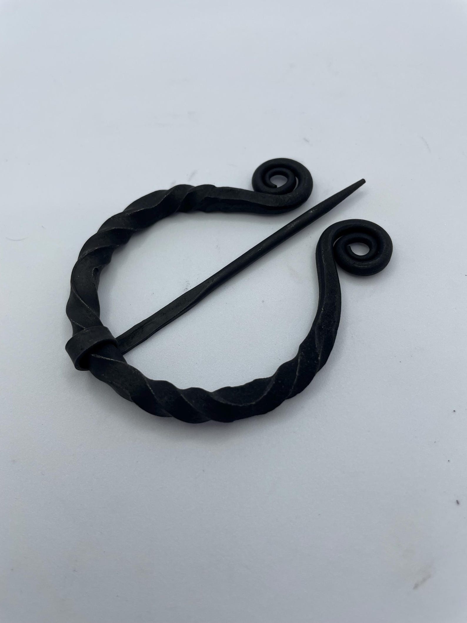 Hand Forged Celtic Viking Fibula Brooch Cloak Pin - Etsy