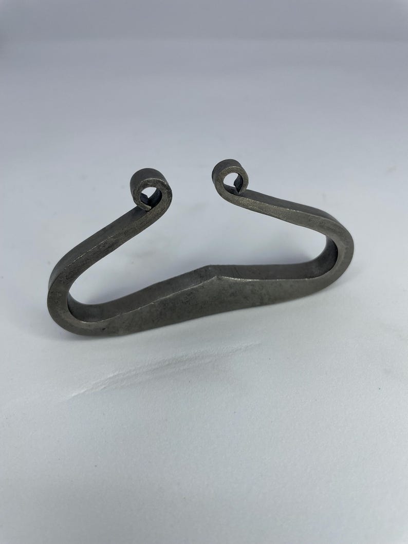 Hand Forged Carbon Steel Fire Striker With Flint: Blacksmith Camping ...