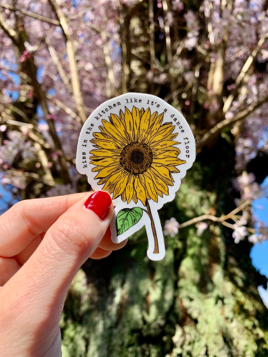 Harry Styles sunflower, Vol 6 Sticker - Etsy