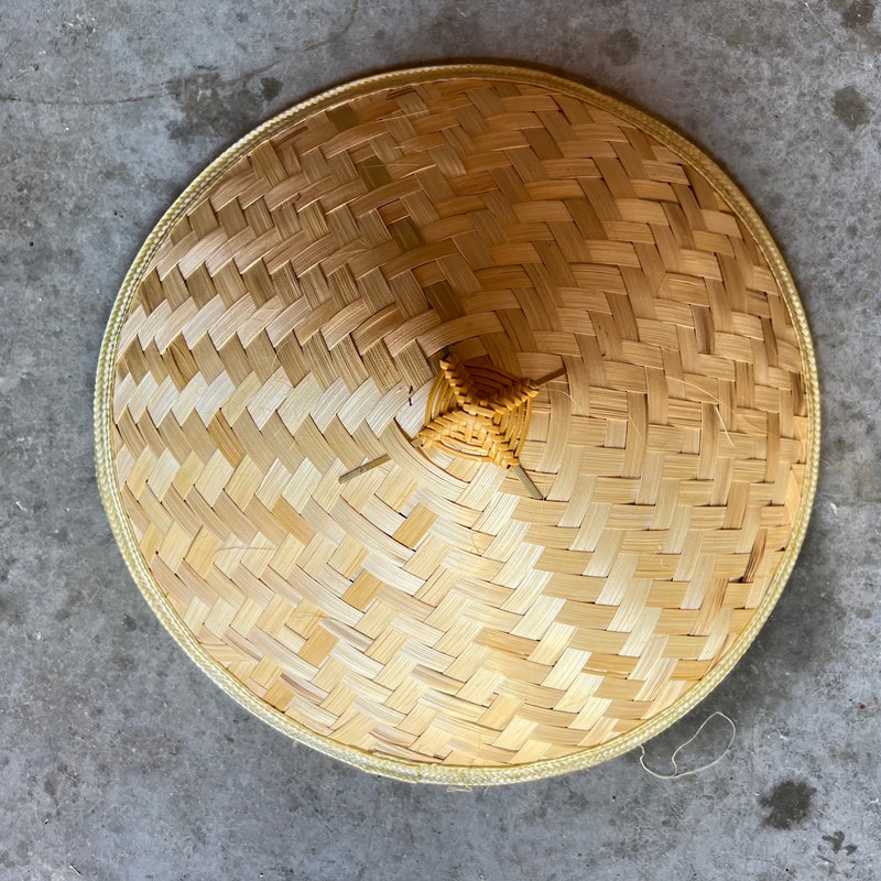 Asian Rice Paddy Hat - Etsy