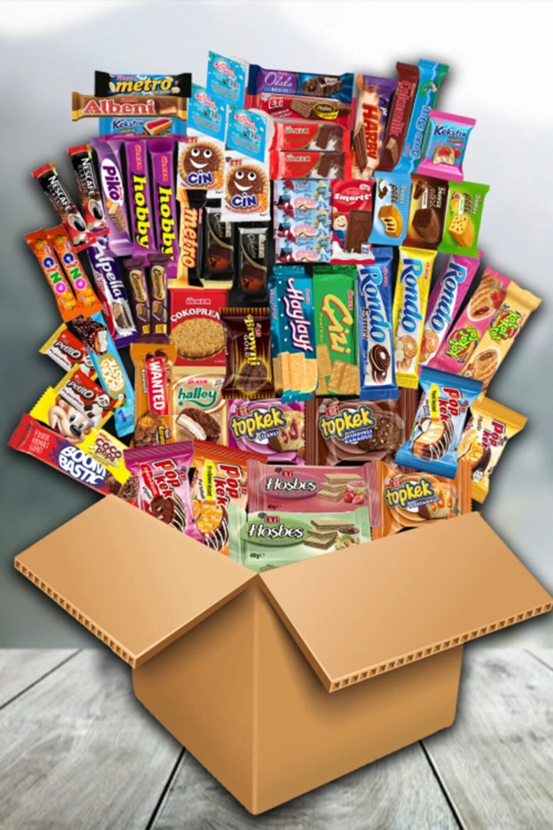 Turkish Snacks Box,rich Turkey Snack Packages 61 Pcs - Etsy