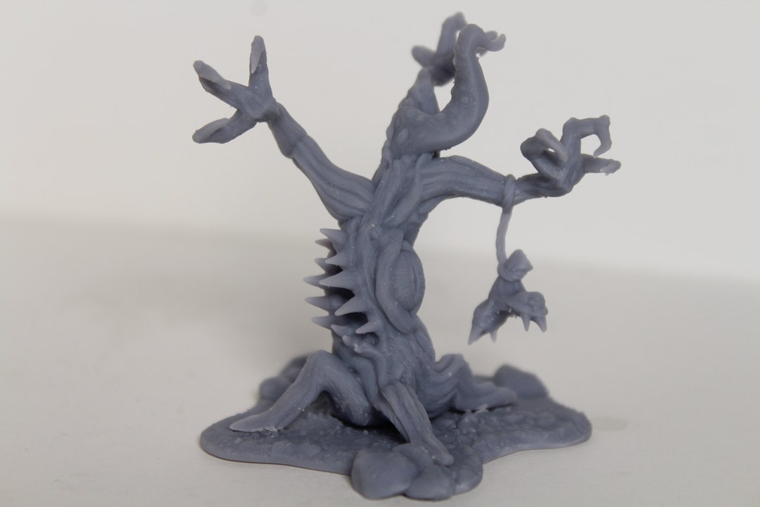 Fantasy Game Mimic Tree Miniature: Hidden & Attacking - Etsy