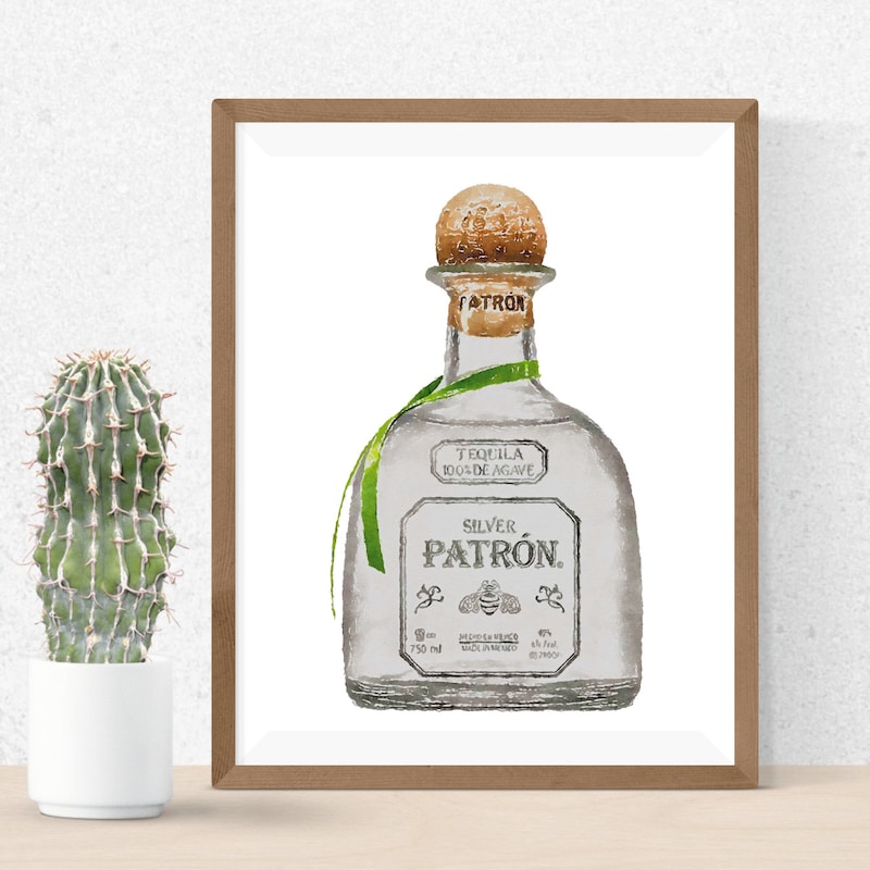 Patron Tequila - Etsy