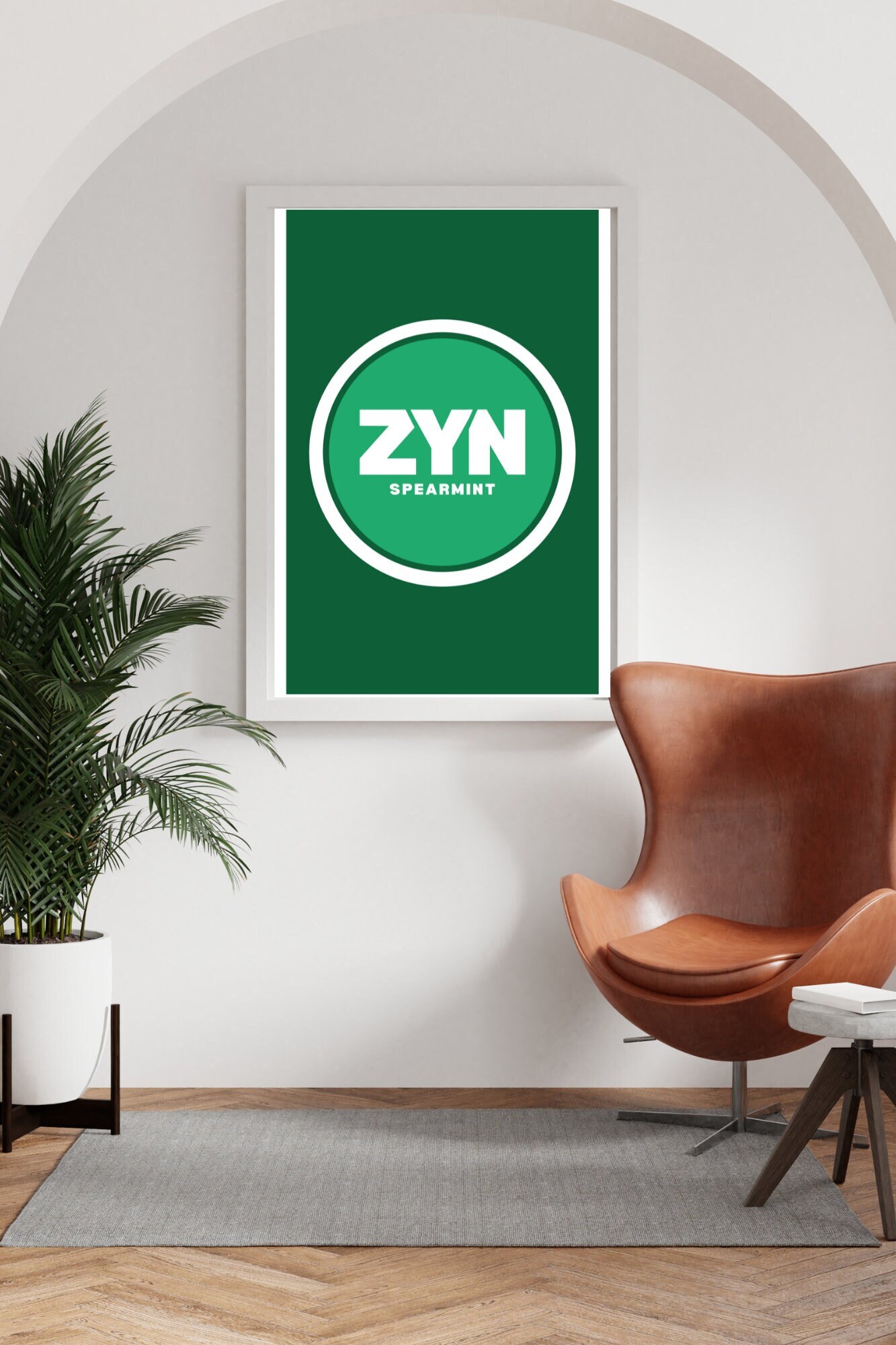 ZYN Spearmint Logo Digital Art Print - Etsy