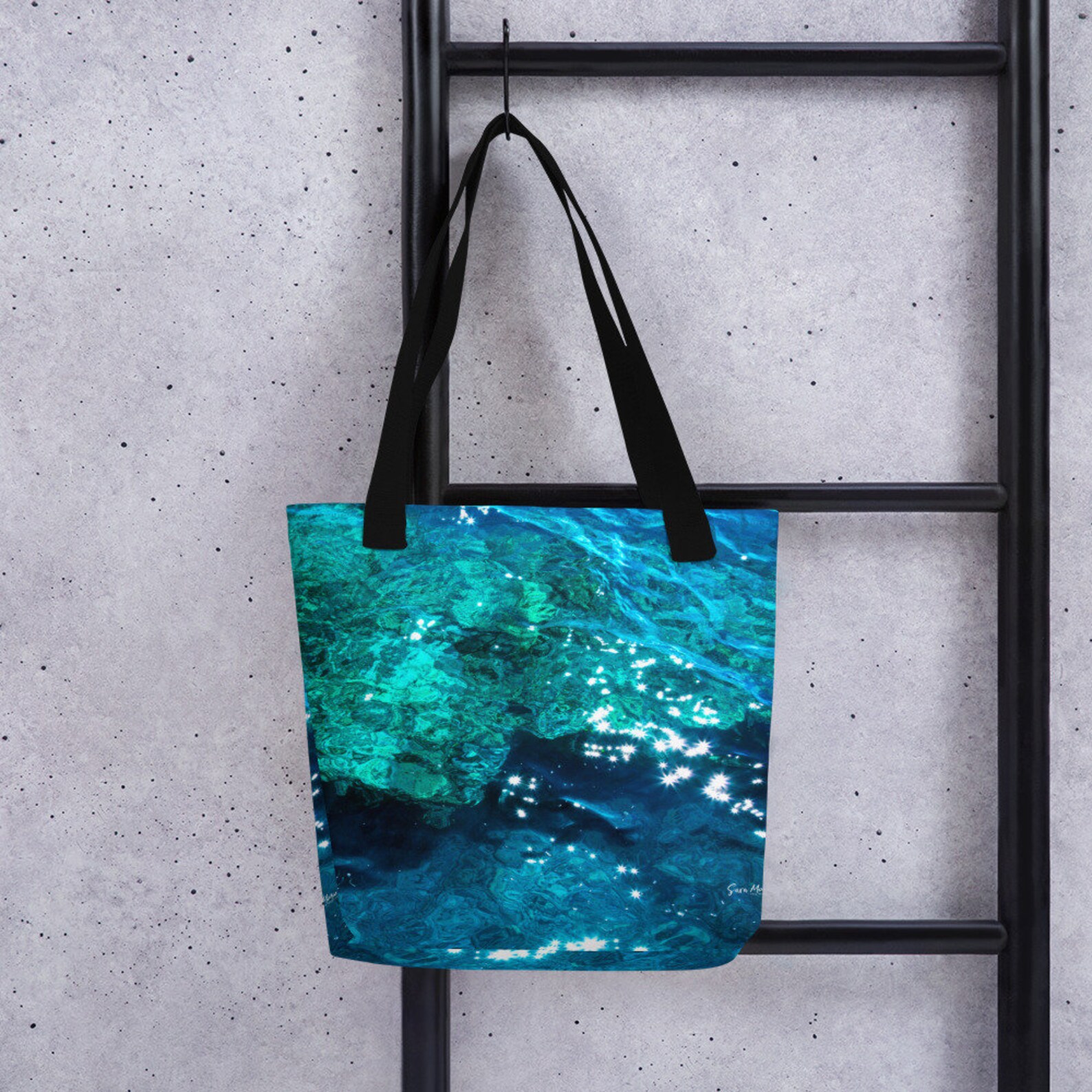 Small Tote Bag - Ocean Stars - Etsy