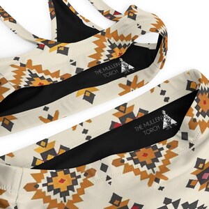 Boho Bikini Set, Tribal Bikini Set, Aztec Bathing Suit, Recycled High ...