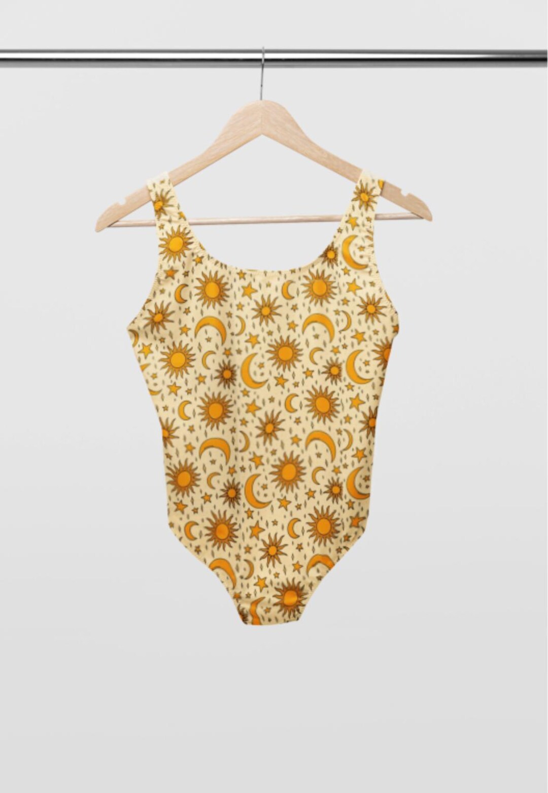 Retro 70s Hippy One Piece, Y2K 90s Swimsuit, 90s Bathing Suit ...