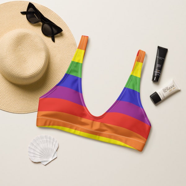 Rainbow Bikini - Etsy