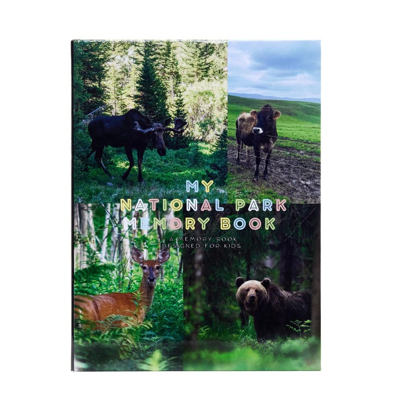 Memory Book Children's National Park Service Book - Etsy