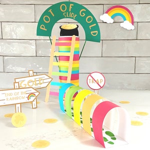 Leprechaun Trap Kit Printable | Leprechaun Footprint | St. Patrick’s ...