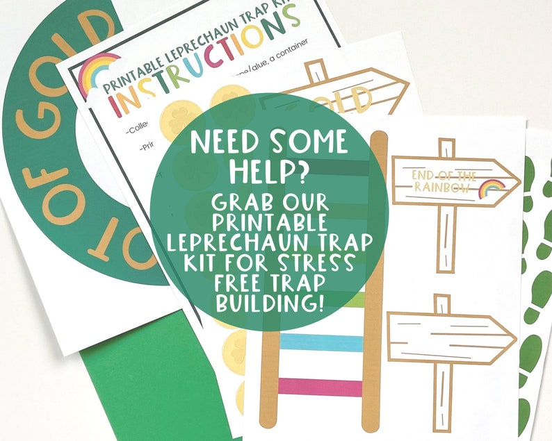 Leprechaun Trap Planning Sheet | Etsy