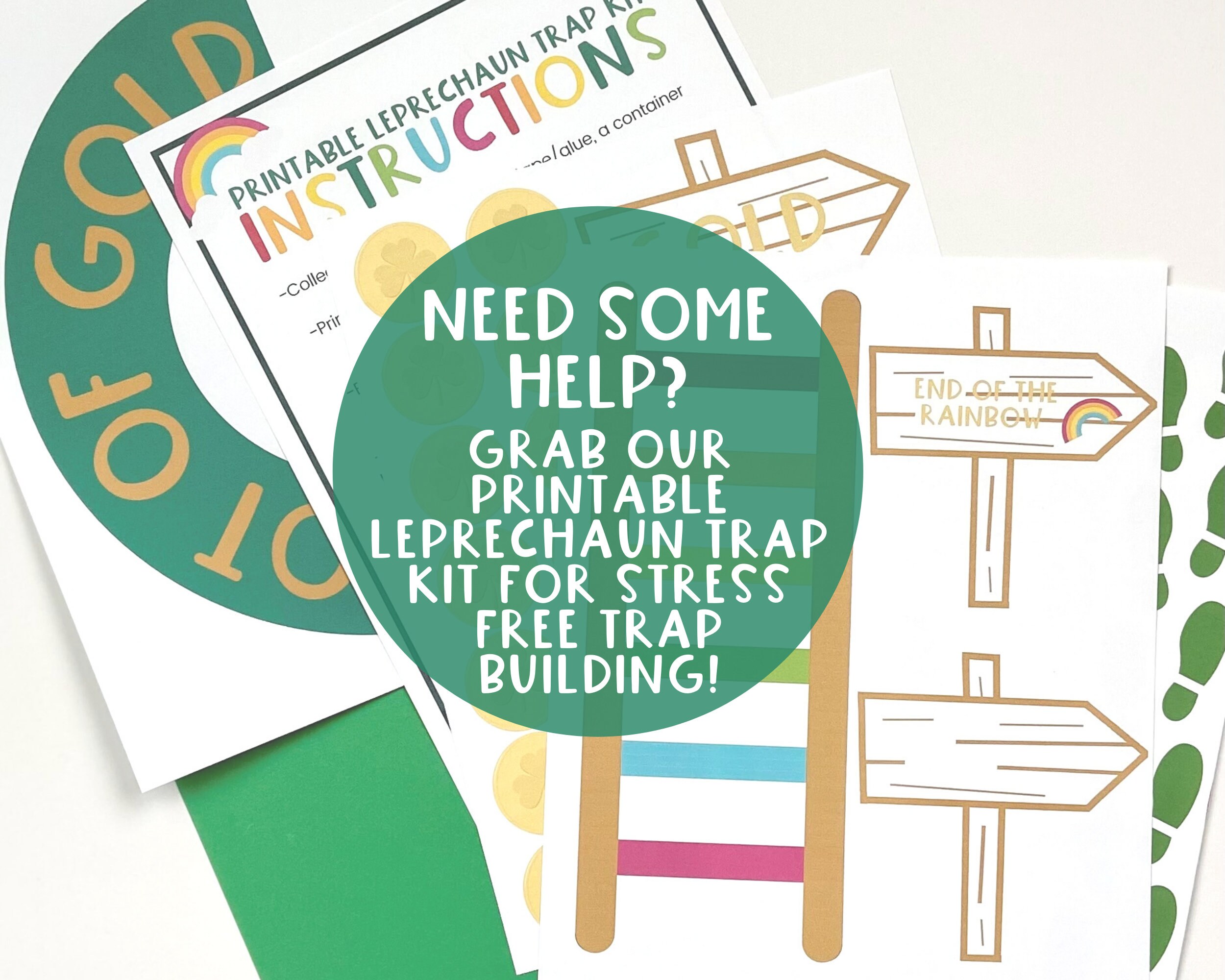 Leprechaun Trap Planning Sheet - Etsy