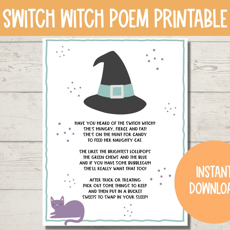 Witch Printables - Etsy