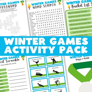 Winter Games 2022 Activity Pack Digital Printable - Etsy