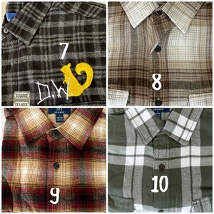 Plaid Flannel Custom Shirt Inspired by Supernatural Dean Sam Button ...