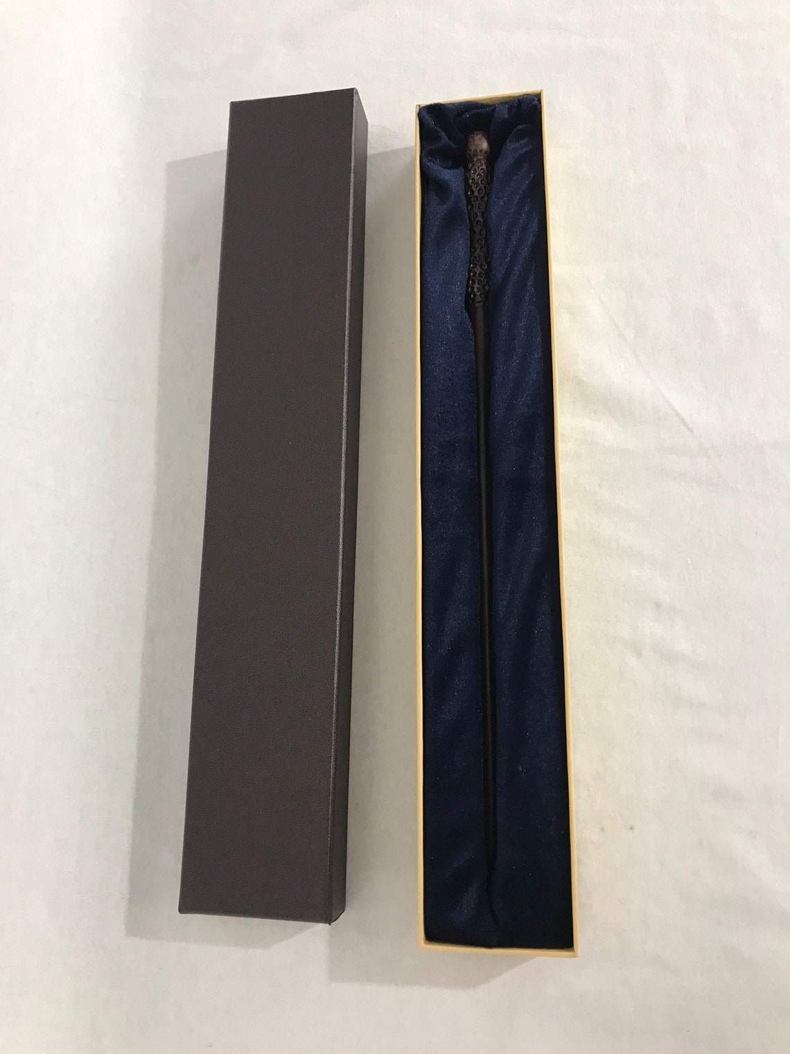 Empty Box for Magic Wand Velvet Lined 21” Display Collectible Container ...