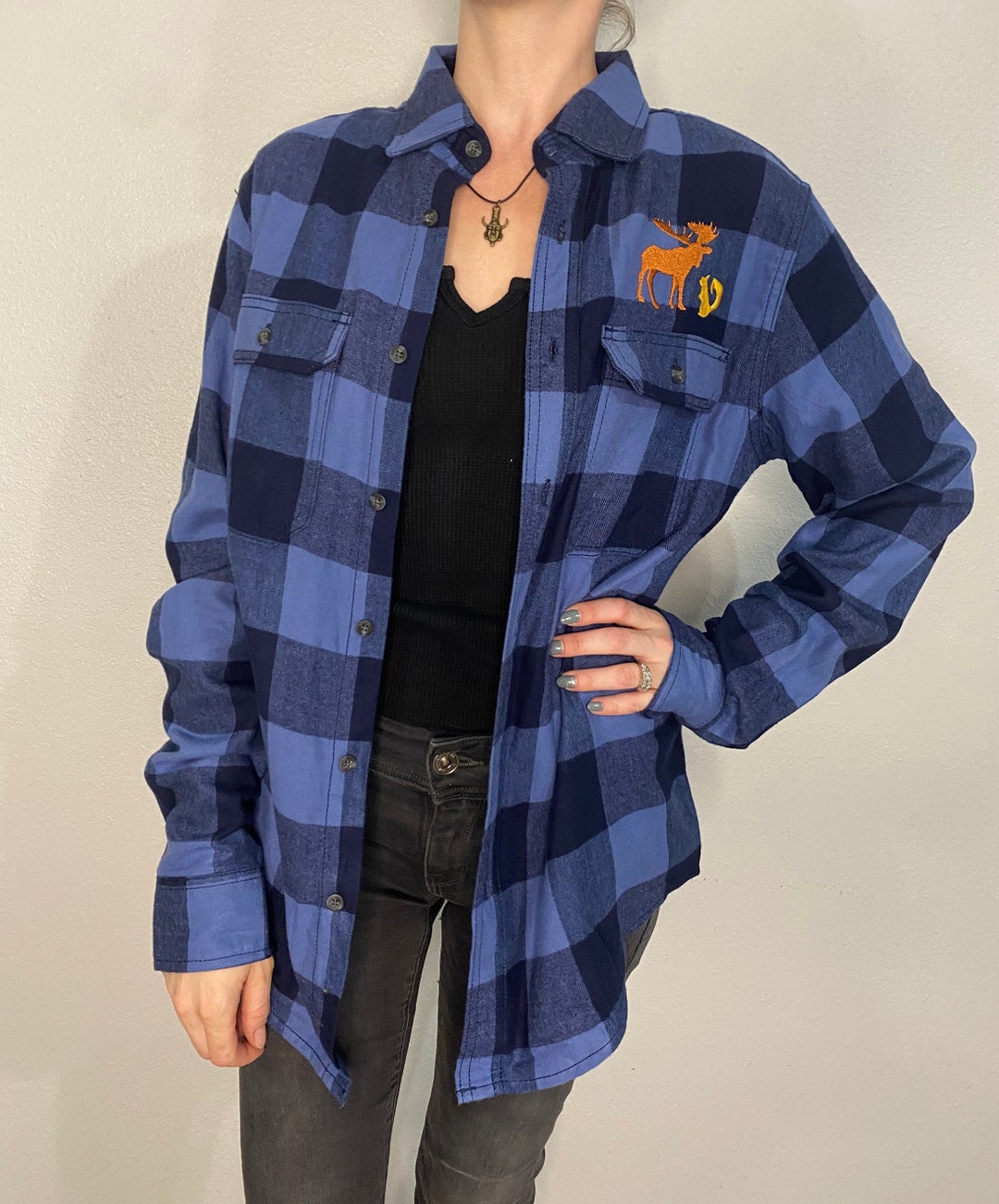 MYSTERY Plaid Flannel Custom Shirt Inspired by Supernatural Dean Sam ...