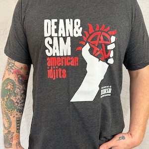 Supernatural X Green Day Mashup Hoodie or T-shirt American Idjit Idiot ...