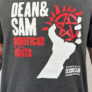 Supernatural X Green Day Mashup Hoodie or T-shirt American Idjit Idiot ...