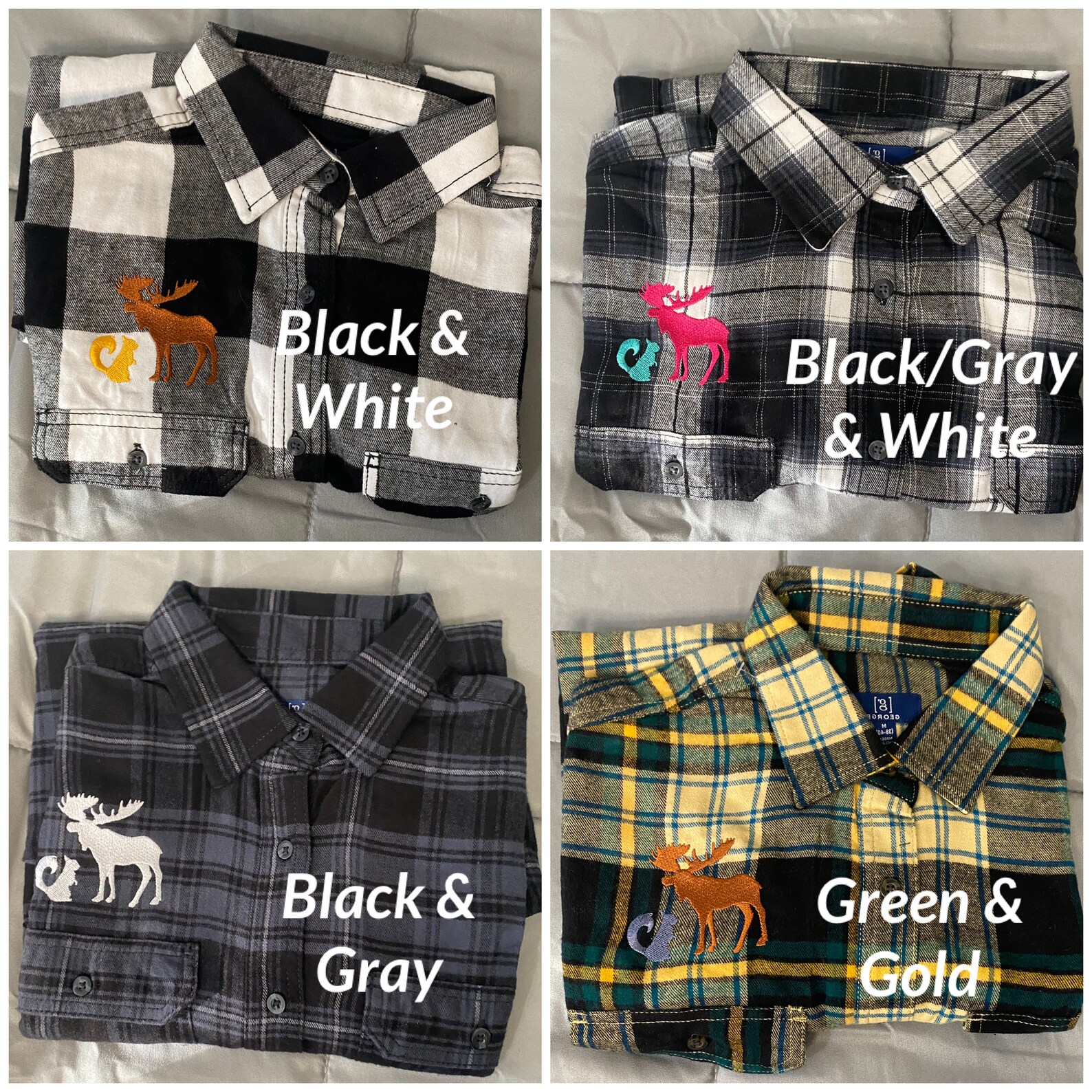 Plaid Flannel Custom Shirt Inspired by Supernatural Dean Sam - Etsy