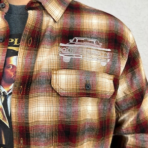 Plaid Flannel Custom Shirt Inspired by Supernatural Dean Sam Button ...