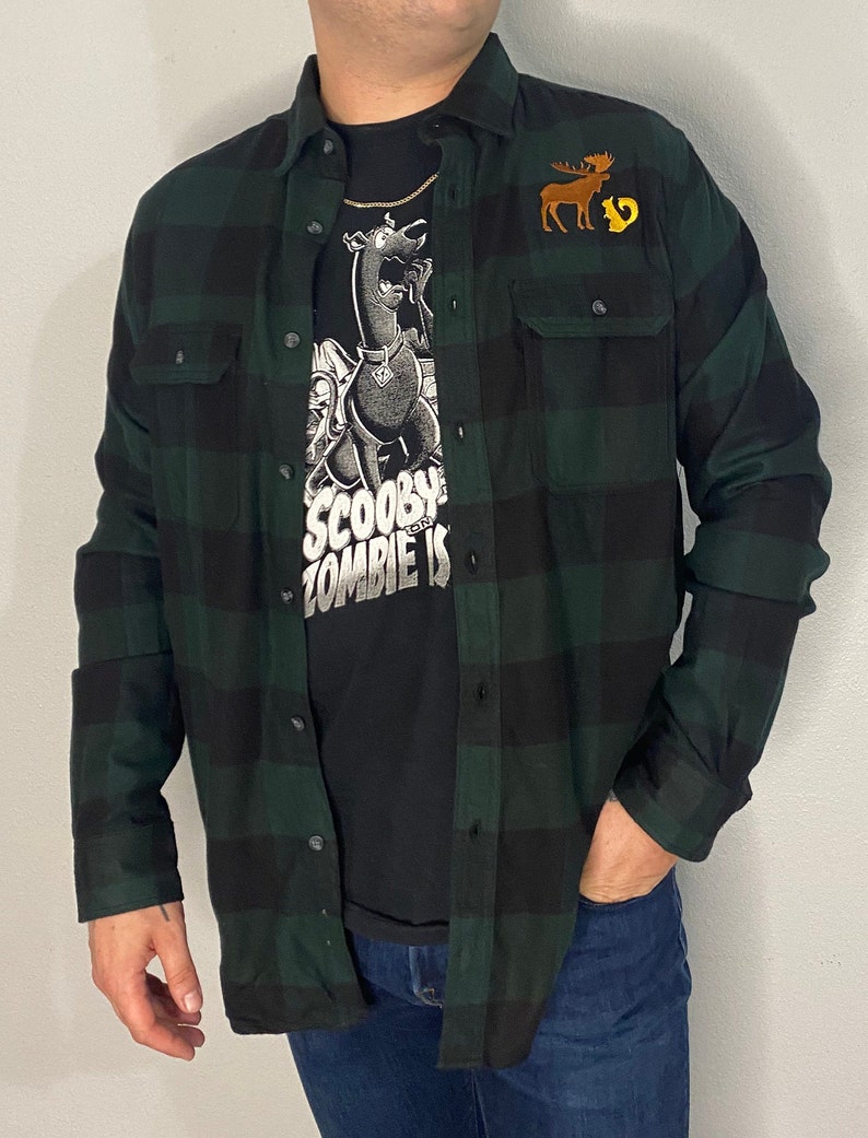 Plaid Flannel Custom Shirt Inspired by Supernatural Dean Sam - Etsy