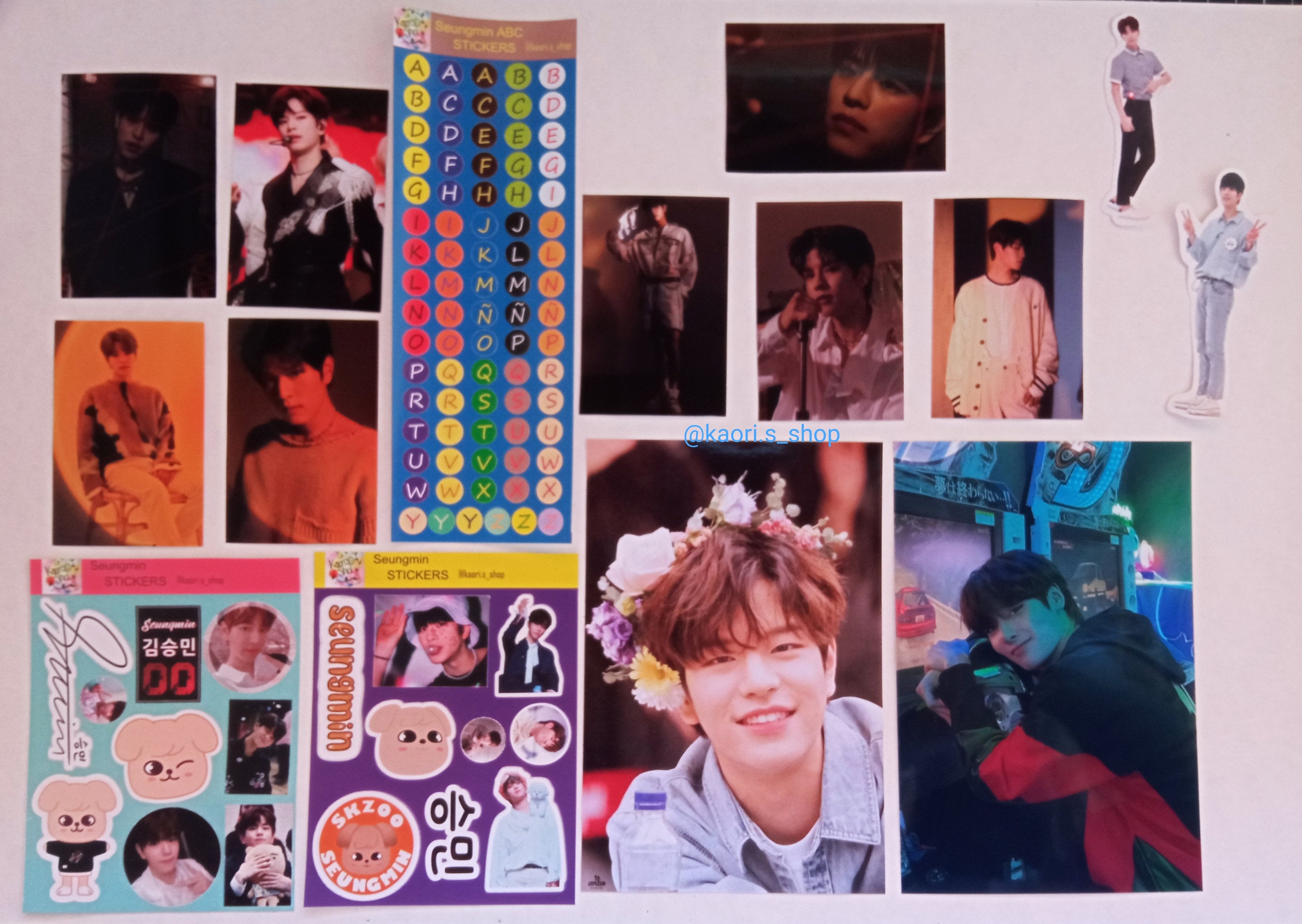 Stray Kids BIAS Set Seungmin Stickers Photocards Set Fanmade Kpop - Etsy